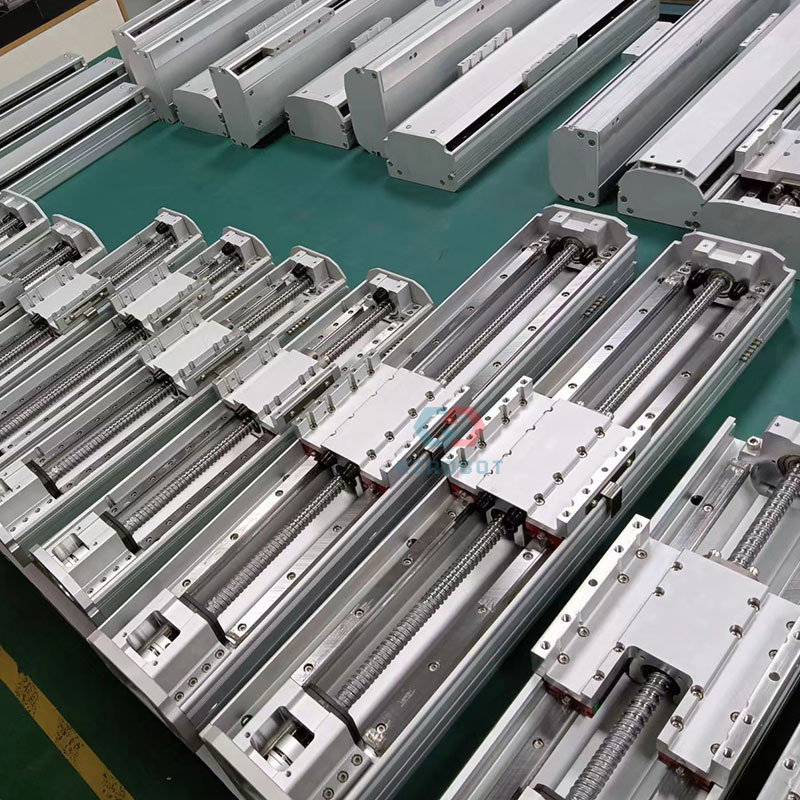 High Precision Semi Enclosed Ball Screw Driven CNC Linear Actuator, Linear motion stage, Linear ...
