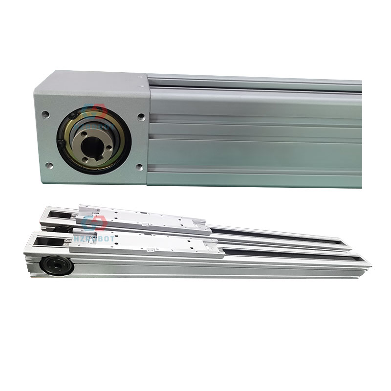 High Speed Full Enclosed European Standard Belt Driven Linear Stages, Motorized Linear Module ...
