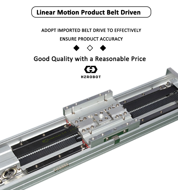 High Speed Full Enclosed Belt Driven Linear Modules, Linear stages ...