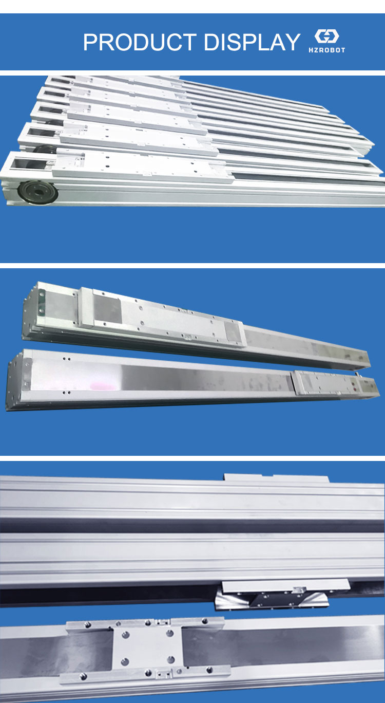 High Speed Full Enclosed European Standard Belt Driven Linear Stages ...