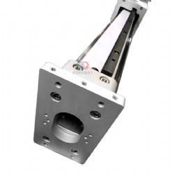 Heavy Duty Square Tube Type Rack and pinion driven slide linear stage ...