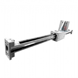 Custom XYZ Multi-Axis Gantry Robot System with Rack and Pinion Linear Modules, XYZ Stages ...